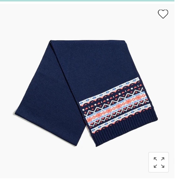 J. Crew | Accessories | J Crew Fair Isle Scarf | Poshmark